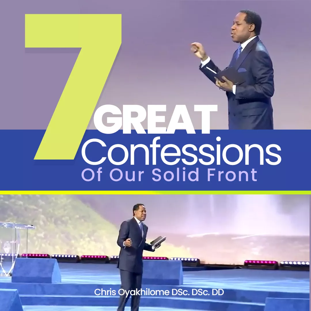 7 Great Confessions of our Solid Front