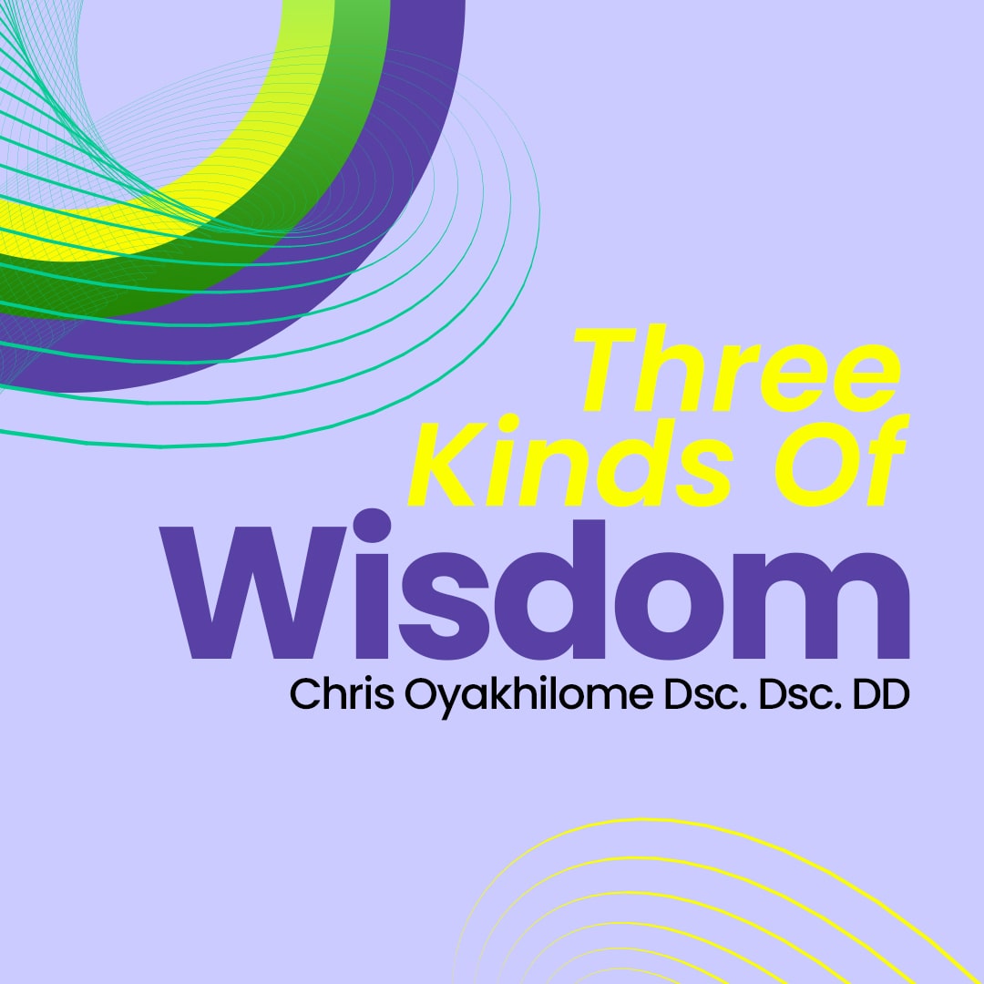 3 Kinds of Wisdom